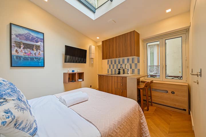Studio Raffiné Avec Verrière –Paris 14 Rive Gauche - Paris
