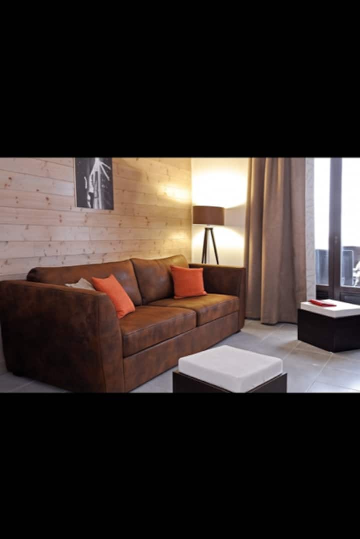 T3 Chaleureux Et Confortable Idéalement Situé. - Les Gets