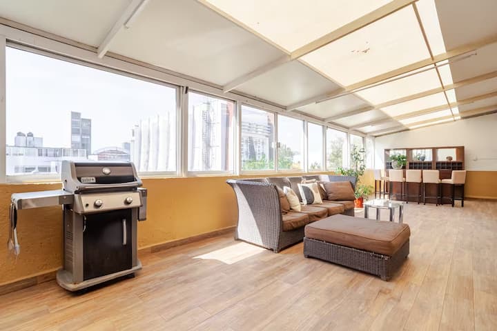 Leibnitz Penthouse•private Terrace In Central Cdmx - Mexico City
