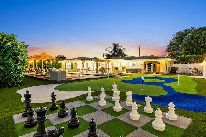 Wellness Retreat - Hottub, Sauna, Coldplunge, Golf - バハマ