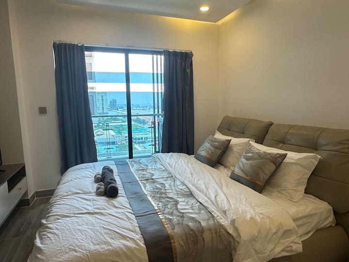 View Quiet And Bright Quiet & Bright Apartment. - Phnom Penh