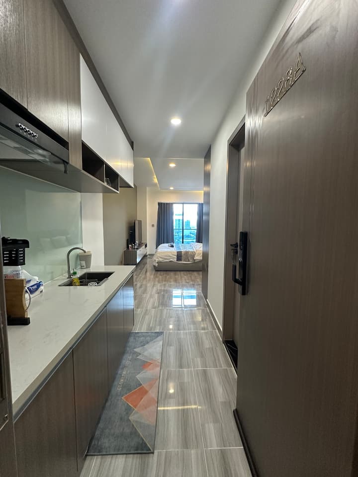 View Quiet And Bright Quiet & Bright Apartment. - Phnom Penh