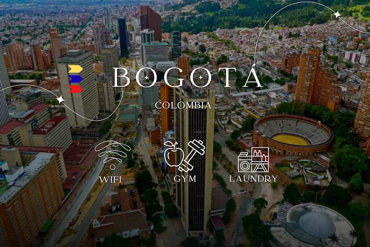 Hab+gym+laundry+wifi+cowork+kitchen@bogota 602 - Bogota