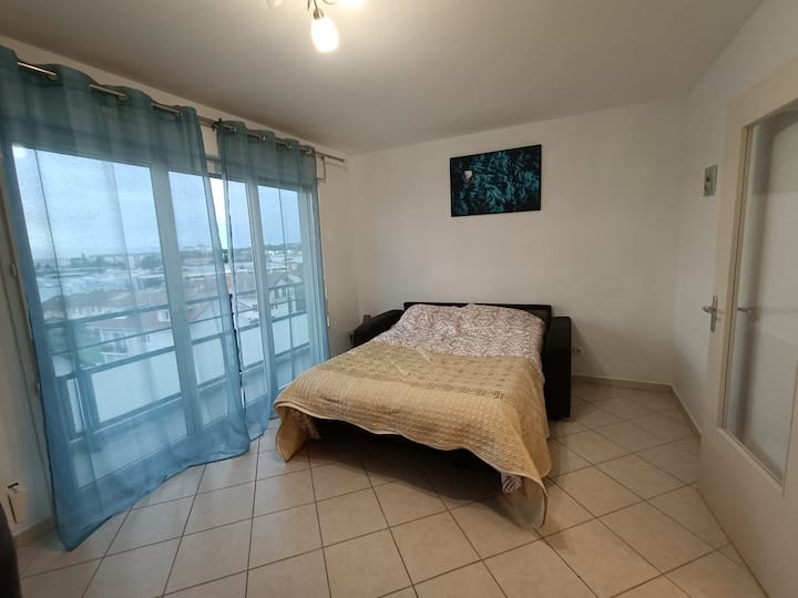 Studio Meublé Seul Et Parking Gratuit Résidence - Annemasse