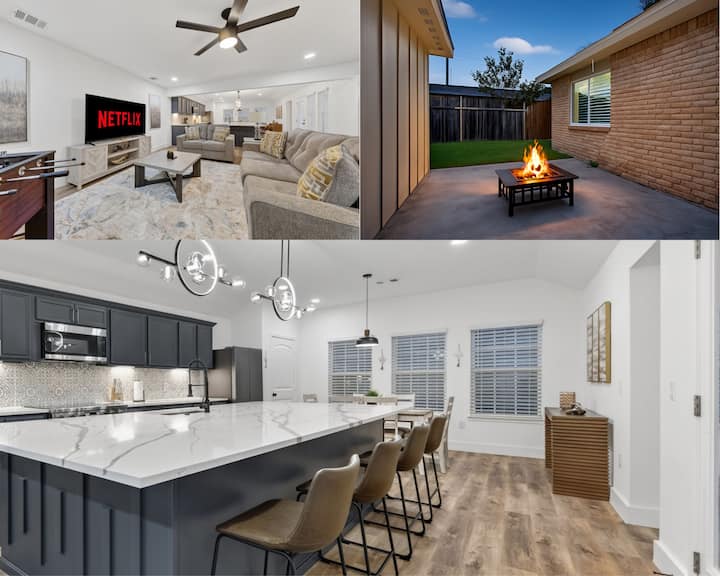 The Colony | Luxury | Foosball | Private | Firepit - The Colony, TX