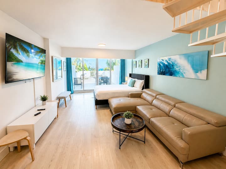 Townhouse W Direct Beach Access+freevaletparking - Miami Beach, FL