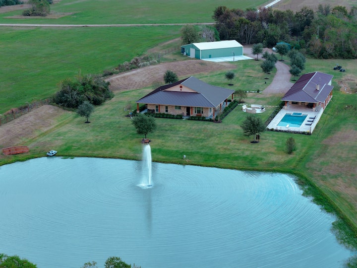 Luxury Countryside Stay At Luka Ranch Play & Relax - Texas