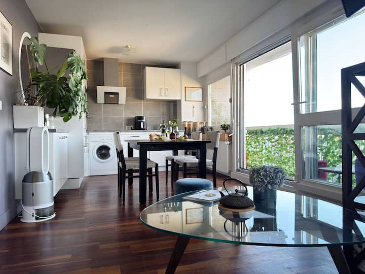 Montmartre Superbe Vue Sacré Coeur 4 Pers Parking - Paris