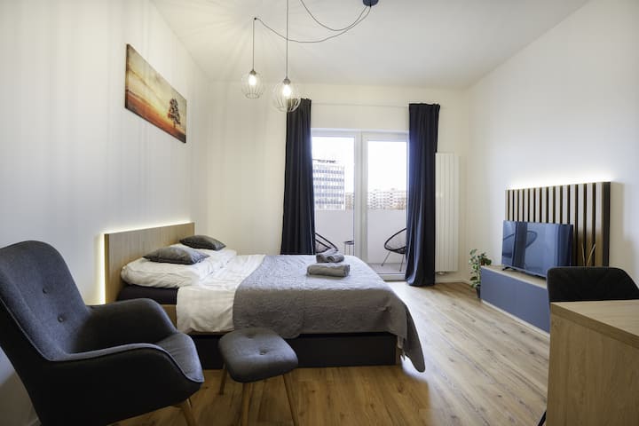 300mb Optická Wifi•klimatizace•balkon •Nespresso - Brno