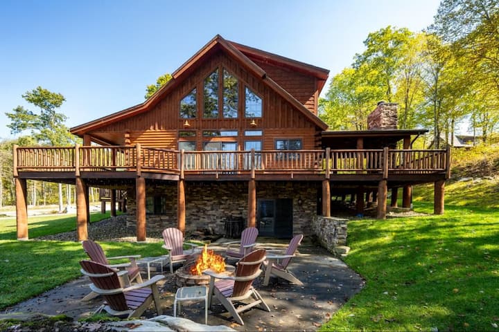 Luxury Log Cabin/hot Tub/ Game Room Near Wisp/lake - Deep Creek Lake, MD