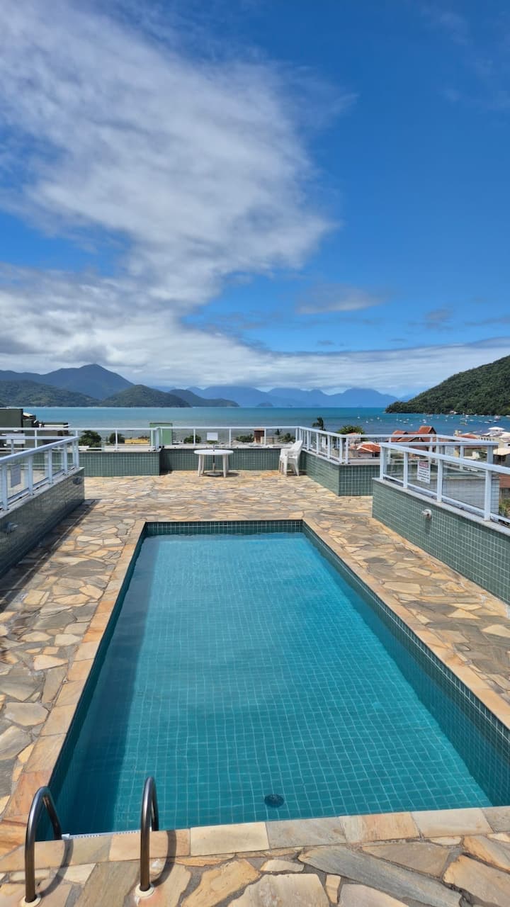 Próx A Orla Da Praia- Piscina E Churrasqueira - Ubatuba