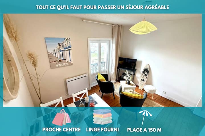 Le Wim’break, Centre Et Mer à 2 Pas - Audresselles