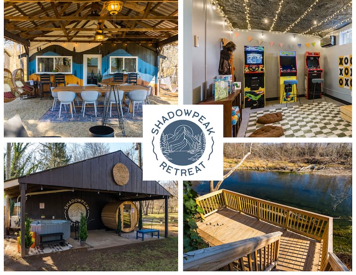 Shadowpeak Retreat | Riverfront | Hot Tub | Sauna - Massanutten, VA