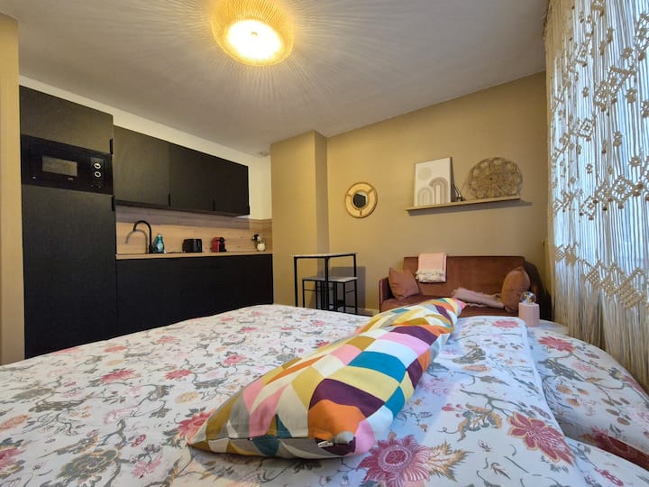 Studio Camaïeu Hypercentre Parking Privé - Rouen