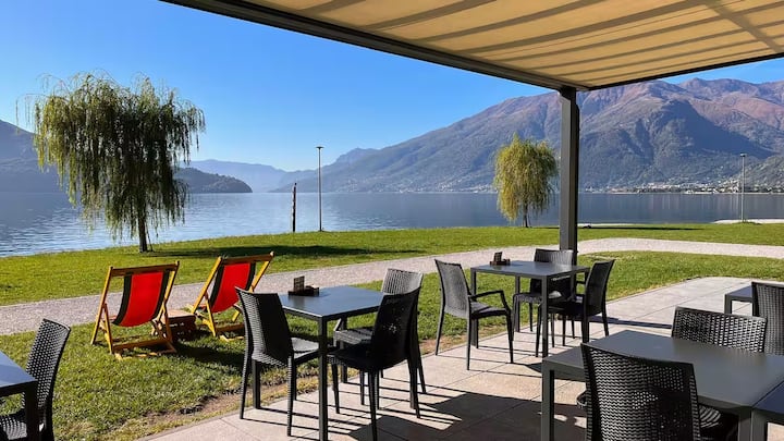 Camera Doppia Basic - Lake Como Beach Hostel - Domaso
