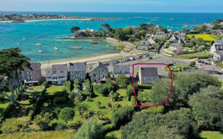 Maison Vue Mer Avec Grand Jardin - Brignogan-Plage