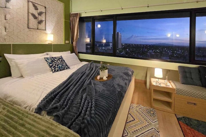 ห้องสตูดิโอวิวสูงชมเมืองหาดใหญ่แบบพาโนรามา - Hat Yai