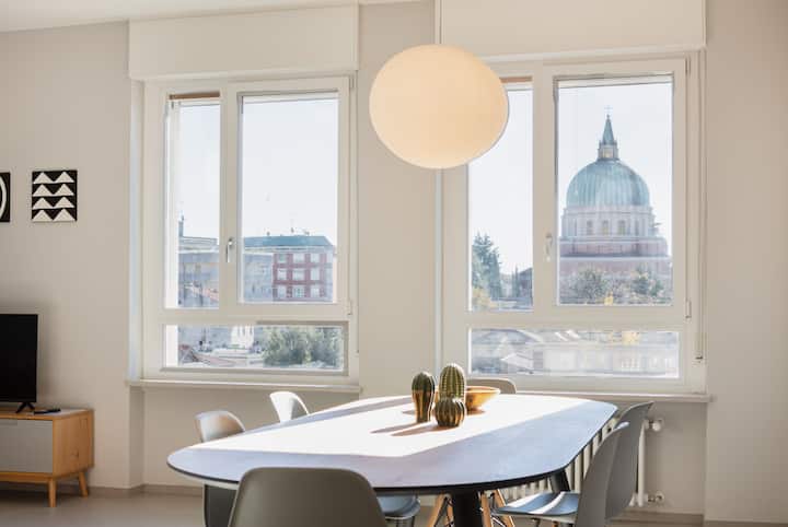 [3 Bedroom & Cupola View]licinio Comfort Apartment - Udine