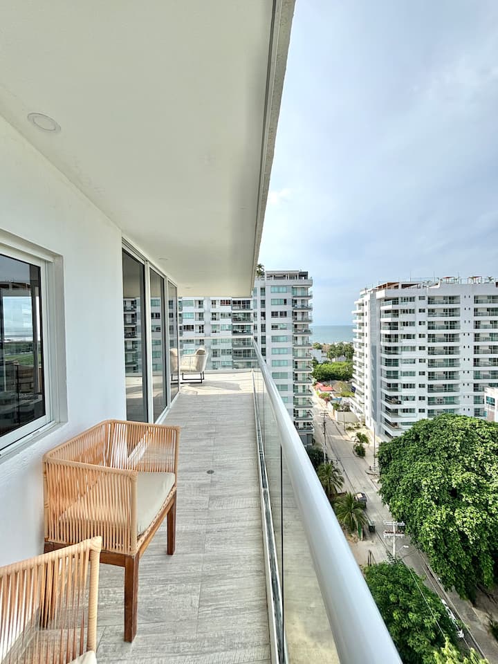 12th Floor/rooftop & Relax/parking/2hb - Cartagena