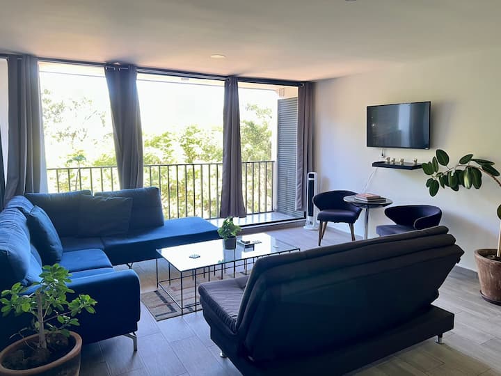 Living Chapultepec 2br Apt + Rooftop & Parking - Guadalajara