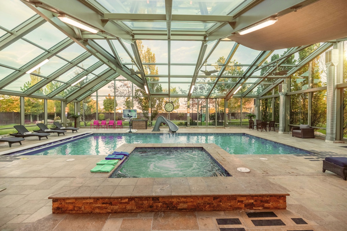 Waterstone Estate sleeps 30, 24/7 pool, events ok - Airbnb