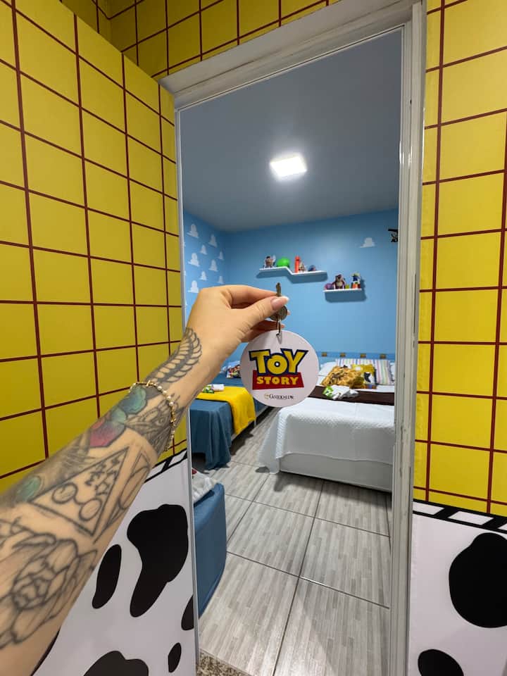 Quarto Toy Story - Pousada Castelo Do Luar - Penha