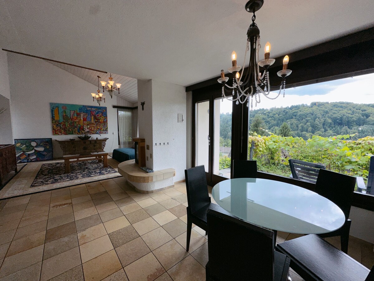 Bright and nice flat with garten, mountain view - Airbnb