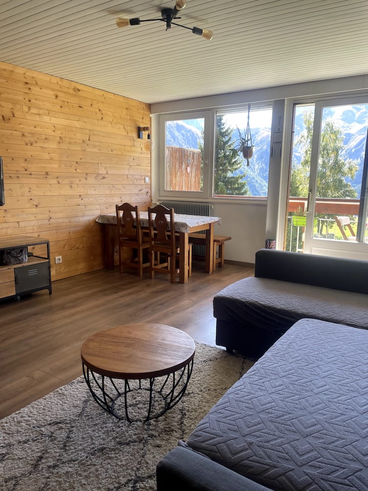 Apartment 65m2, 6p. Private Parking - Les Deux Alpes
