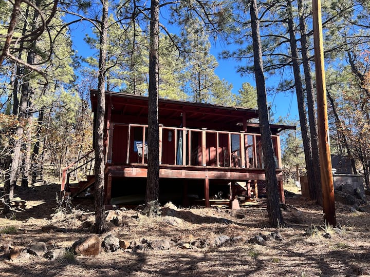 The Red Cabin In The Backwoods - Pinetop-Lakeside, AZ