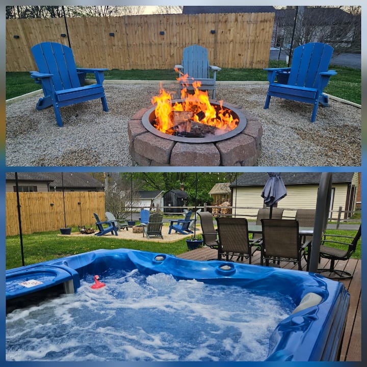 Relaxing Retreat For Couples | Fire Pit | Hot Tub - Berkeley Springs, WV