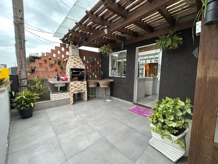 Casa Com Churrasqueira, A 900m Da Praia - Capão da Canoa