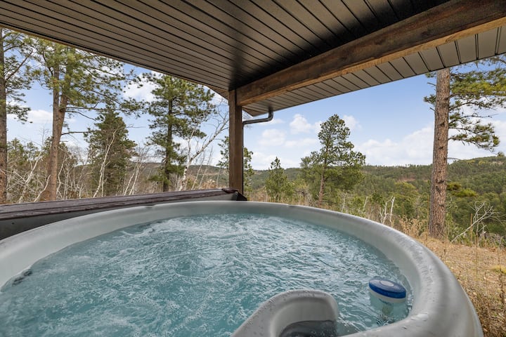 Mk Hideaway Mountain Cabin W/ Hot Tub - Deadwood, SD