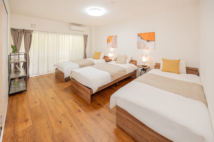 駅徒歩3分・駅徒歩3分・銀座、浅草、東京駅30分・最大3名・3ベッド/ U Stay 301 - Kawaguchi