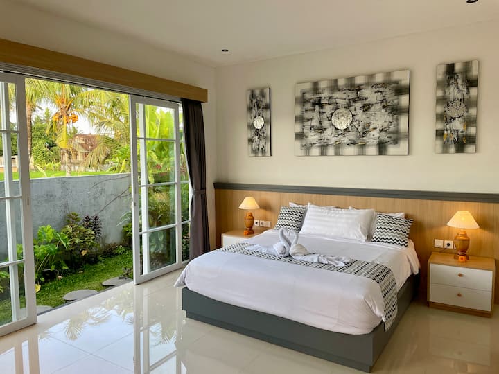 1br Villa + Living Room & Pool | Rice Field View - Australia