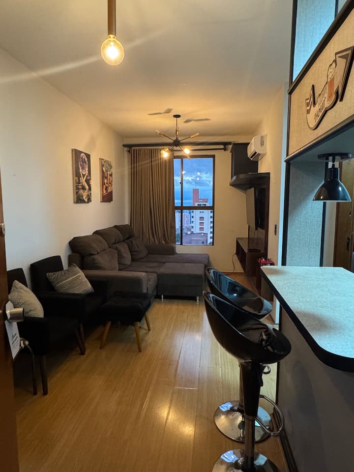 Slaviero Flat Hotel Apartamento Inteiro 43 Mt - Londrina