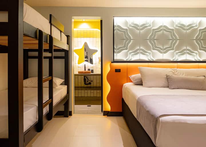 Suite Familiar Con Baño | Manga | Casa Boutique - Cartagena