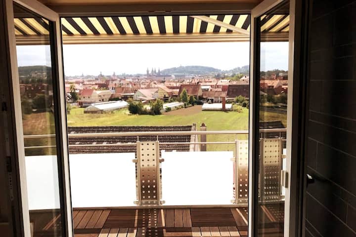City - 4. Schlafzi. 3 Bäder 2 App. Privat - 230 M² - Bamberg