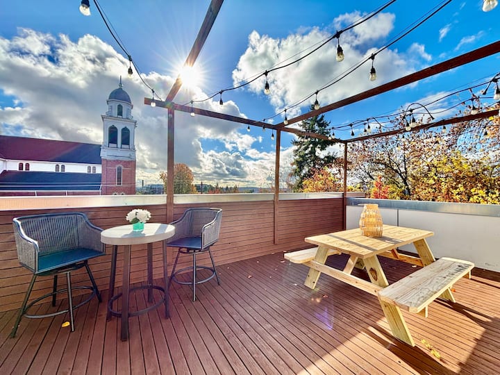 Red Gem - Modern 4 Beds Townhome W/rooftop Views - Seattle, WA