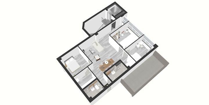 Soul Stay 전포역 서면역 무료주차장 엘리베이터 - Busan