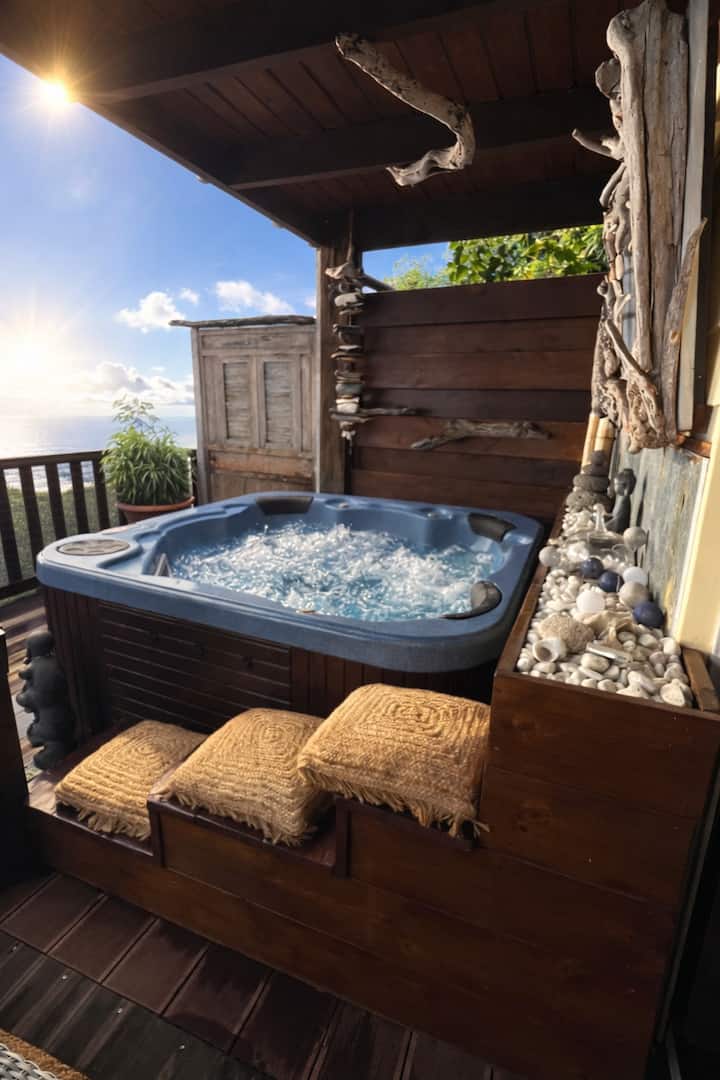 Zot Ek L’océan :
Cabane Perchée Entre Ciel Et Mer - Saint-Leu