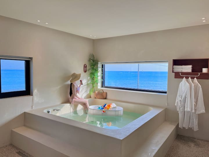 [11월오픈]30평대 단독사용/부산펜션/부산풀빌라/파노라마/오션뷰/최대8인/와인증정 - Busan