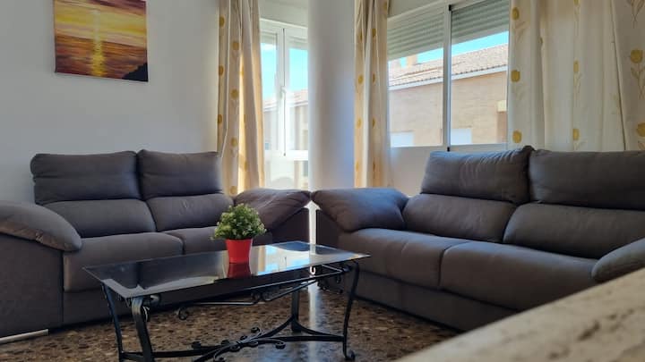 Acogedor Apartamento De 3 Habitaciones - Gandia