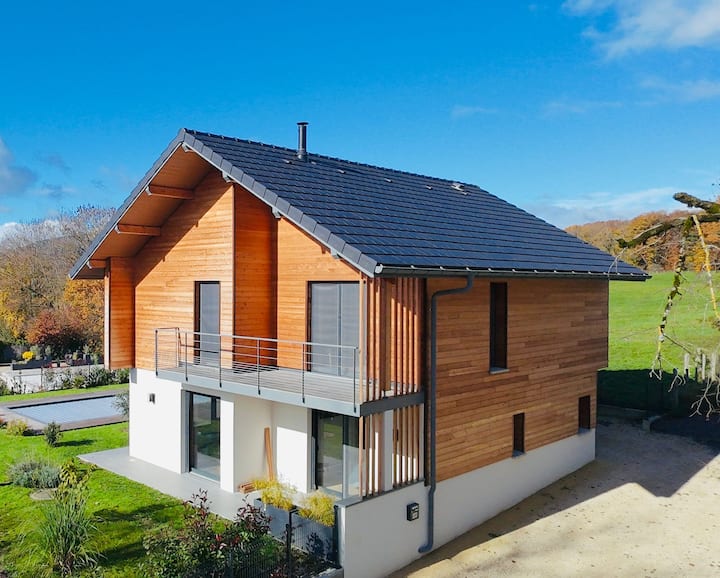 Maison D’architecte Avec Piscine Annecy-genève - Seyssel