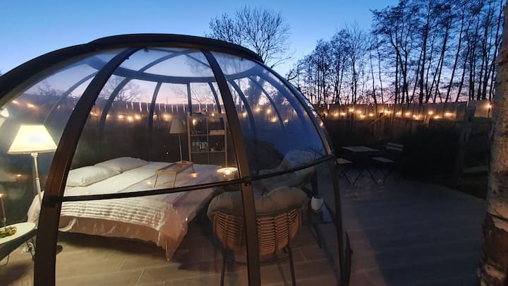 Nuit Douillette Sous Les éToiles En Pleine Nature. - Saône-et-Loire