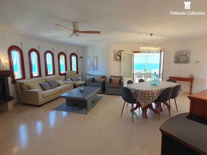 Villa Aguamarina: Pool, Garden & Castle Views - Peñíscola