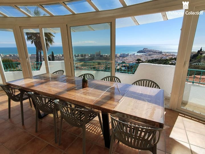 Villa Aguamarina: Pool, Garden & Castle Views - Peniscola