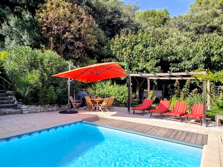 Villa D’exception Vue Mer Et Piscine Chauffée - Cagnes-sur-Mer