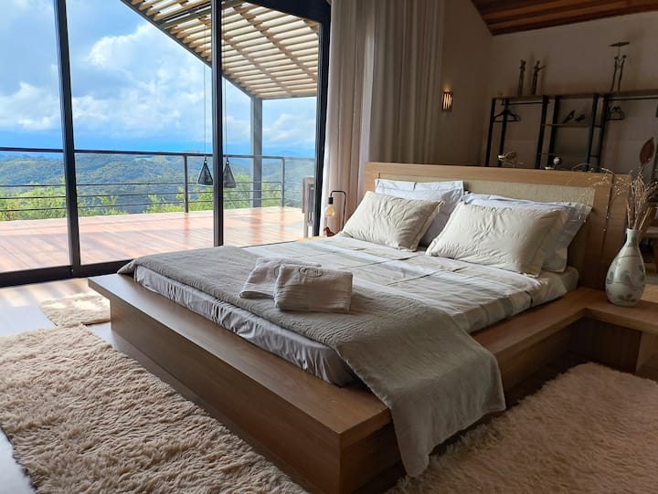 Chalé Loft Luxo Com Vista Para As Montanhas - Brésil