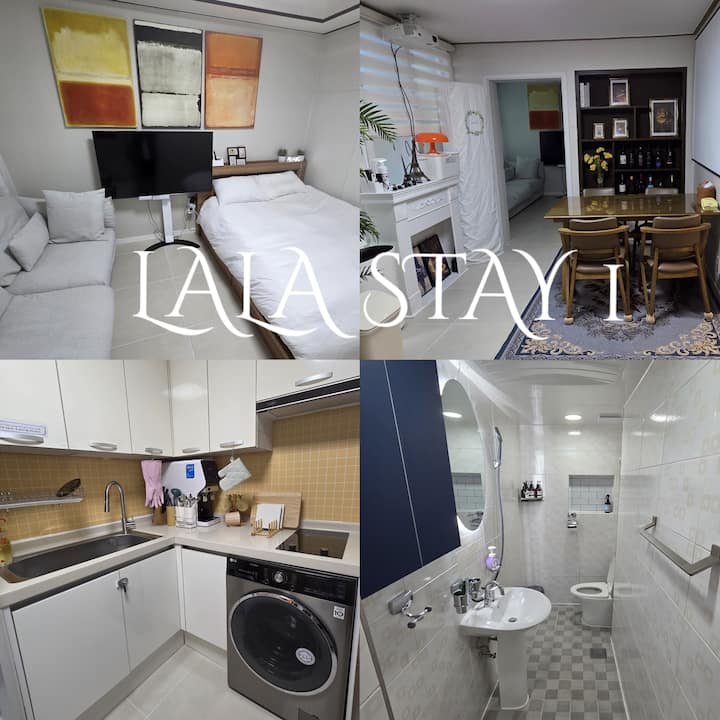 [라라스테이1]광천동 감성스테이,신세계,유스퀘어,챔필 도보가능,친목,모임,출장,홈파티 - Gwangju