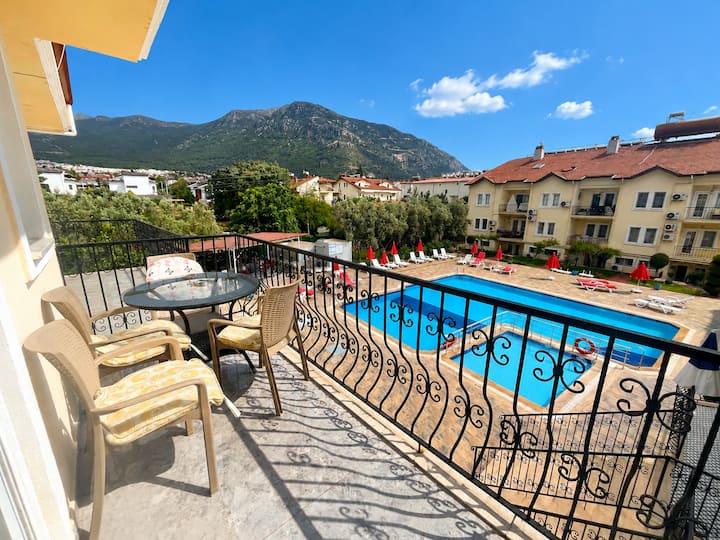 D6 ÖLüdeniz Poolside Duplex Apartment - Hisarönü